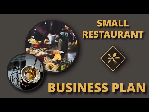 Inspirational PowerPoint Business Plan | Small Restaurant🍽 – purshoLOGY
